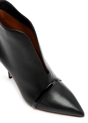 MALONE SOULIERS Cora 70 Leather Ankle Boots