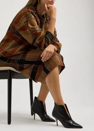 MALONE SOULIERS Cora 70 Leather Ankle Boots
