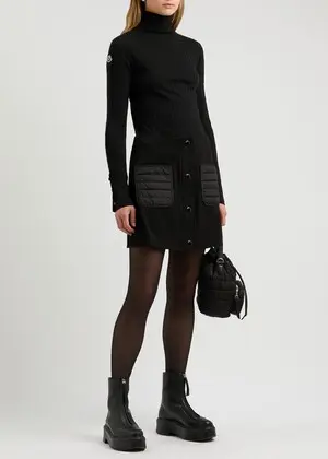 Moncler Jersey Mini Skirt