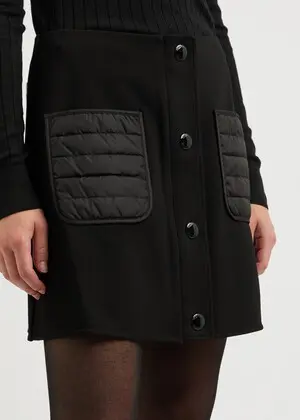 Moncler Jersey Mini Skirt