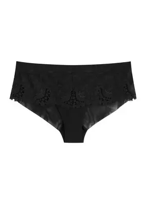 Simone Perele Wish Tulle Briefs - Black