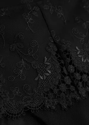 Simone Perele Wish Tulle Briefs - Black