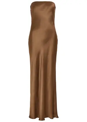 Bec & Bridge Moon Dance Strapless Maxi Dress
