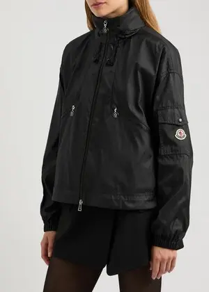 Moncler Hemar Nylon Parka - Black
