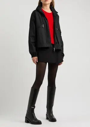 Moncler Hemar Nylon Parka - Black