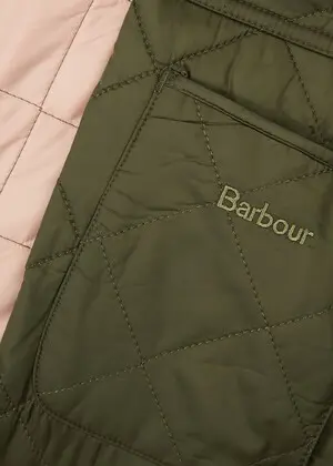Barbour Deveron Quilted Shell Jacket - Olive