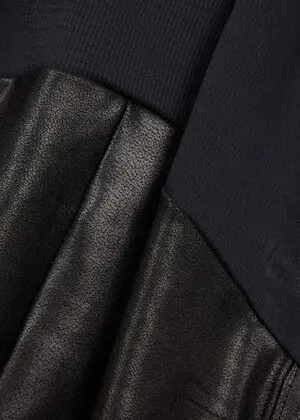 Spanx Mama Faux Leather Maternity Leggings