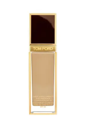 TOM FORD Shade And Illuminate Soft Radiance Foundation Spf 50, Makeup, Nu13 Sepia, 72, Sun Protection, Radiant Finish - 7.2 Sepia