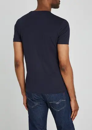 Polo Ralph Lauren Custom Slim Cotton T-shirt - Navy