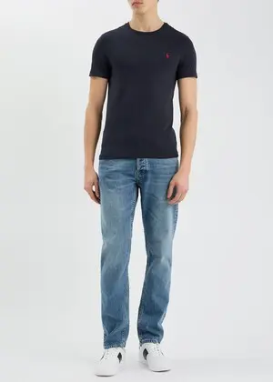 Polo Ralph Lauren Custom Slim Cotton T-shirt - Navy