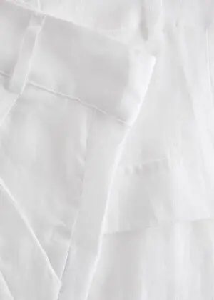 AEXAE Wide-leg Linen Trousers