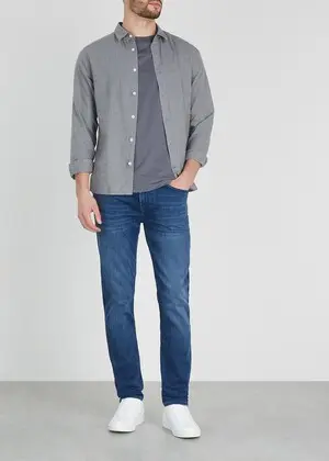 7 For All Mankind Slimmy Tapered Luxe Performance+ Jeans