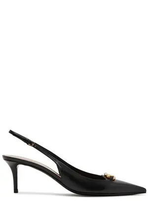 Valentino Garavani 60mm Vlogo Slingback Pumps - Black