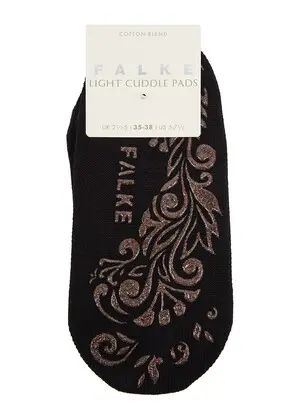 Falke Light Cuddle Pads Cotton-blend Socks - Black