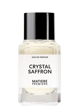 MATIERE PREMIERE Saffron Eau De Parfum Perfume, Edgy And Soft, Saffron Oil, Habanolide Musk - Crystal