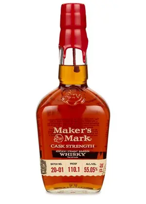 MAKER'S MARK Cask Strength Kentucky Bourbon Whisky, Whisky, Lace - Na