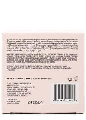 PATCHOLOGY Serve Chilled Rose Eye Gel Patches, Beyond Beauty, X 15 - N/a