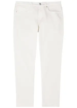 FRAME FRAME L'Homme Slim-Leg Jeans White