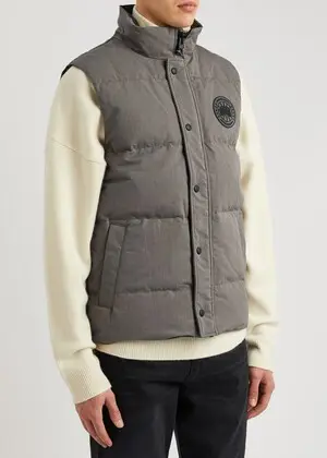 Canada Goose Garson Quilted Down Gilet - Dark Grey
