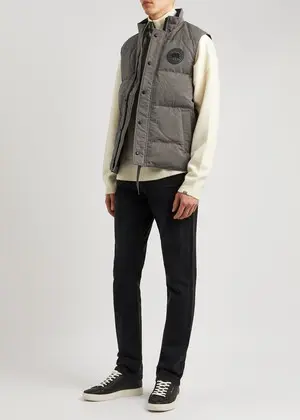 Canada Goose Garson Quilted Down Gilet - Dark Grey