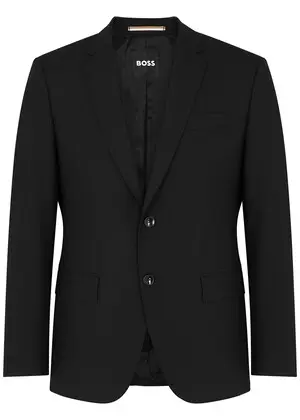 BOSS Slim Stretch-wool Blazer