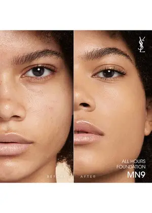 Saint Laurent All Hours Luminous Matte Foundation Spf39 - Mn9