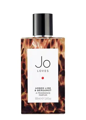JO LOVES Lime And Bergamot Parfum, Fragrance Suede - Amber