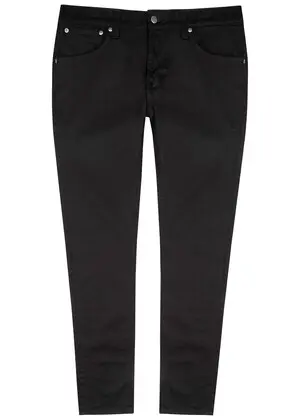 Nudie Jeans Tight Terry Skinny Jeans - Black