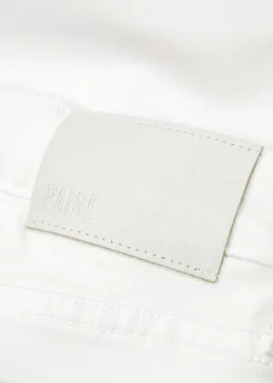 Paige Lennox Slim-leg Jeans - White