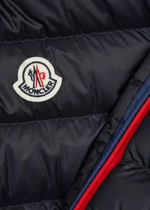 Moncler Agout Quilted Shell Jacket - Navy