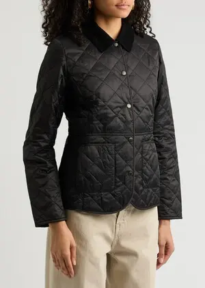 Barbour Deveron Quilted Jacket - Black