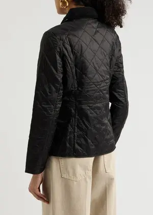 Barbour Deveron Quilted Jacket - Black
