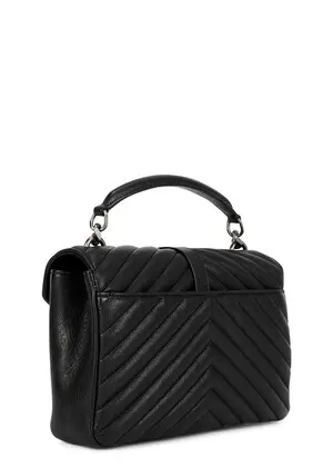 Saint Laurent College Medium Shoulder Bag - Black