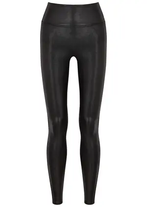 Spanx Faux Stretch-leather Leggings