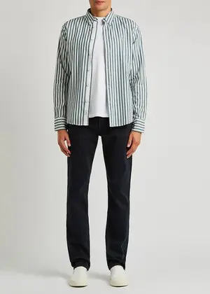 7 For All Mankind Slimmy Luxe Performance Jeans - Dark Blue