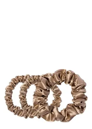 Slip Silk Scrunchies - Light Brown