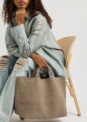 NAGHEDI St. Barths Large Woven Tote