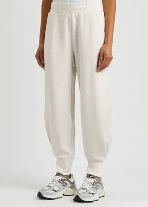 Varley The Relaxed Pant Stretch-jersey Sweatpants - Ivory