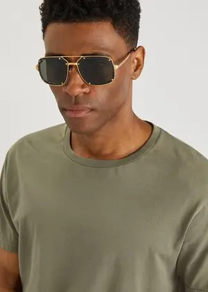 Cartier Aviator-style Sunglasses
