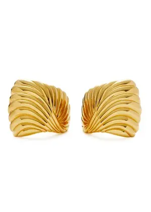 MISSOMA Ripple 18kt -plated Stud Earrings - Gold