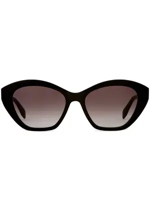 Alexander McQueen Black Cat-eye Sunglasses