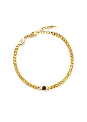 MISSOMA 18kt Vermeil Lapis Lazuli Bracelet - Gold