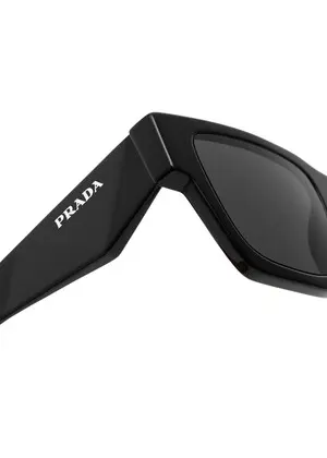 Prada Square-frame Sunglasses - Black