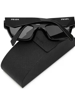 Prada Square-frame Sunglasses - Black