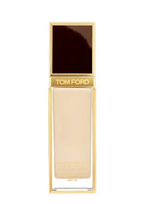 TOM FORD Shade And Illuminate Soft Radiance Foundation Spf 50, Silk Ivory, Lightweight Formula, Seamless Coverage, Natural Finish - 0.3 Silk Ivory