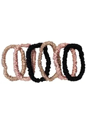 Slip Silk Skinnies Scrunchies 6-pack - Na
