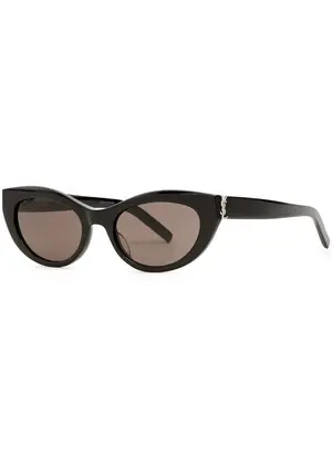 Saint Laurent Cat-eye Sunglasses - Black