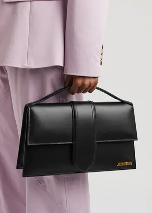 Jacquemus Le Bambinou Top Handle Bag - Black