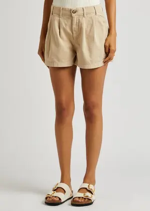 Free People Billie Stretch-denim Shorts