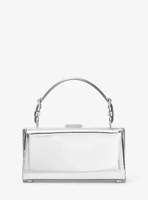 Michael Kors Gwyneth Specchio Leather Top-handle Bag